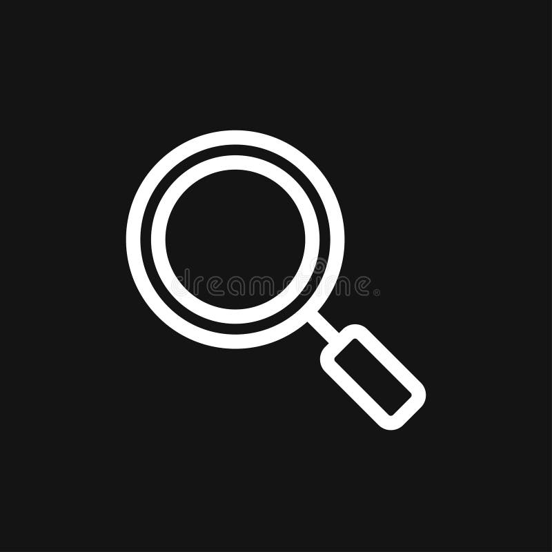 Zoom Icon Vector Sign Symbol for Design Stock Illustration ...