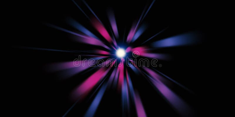 Zoom Laser Light Line Explosion of Light Diffused Laser Light 3D ...