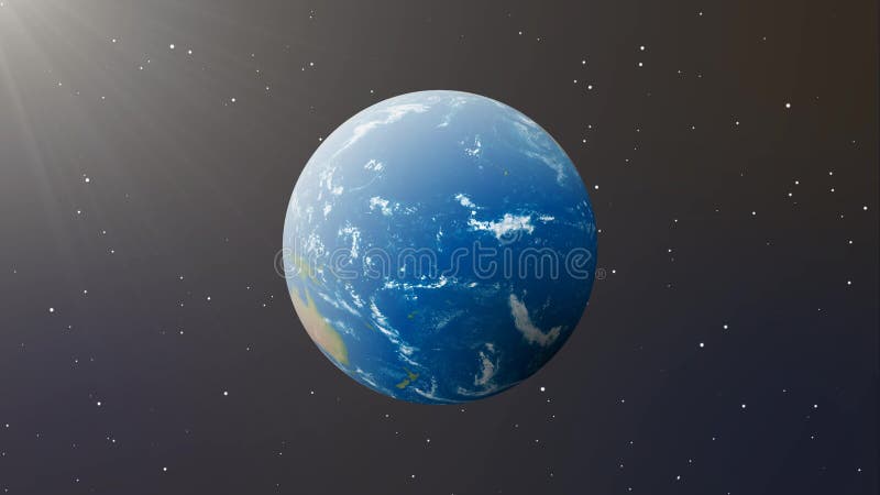 Spinning and Zooming Earth Globe Stock Video - Video of star, globe ...