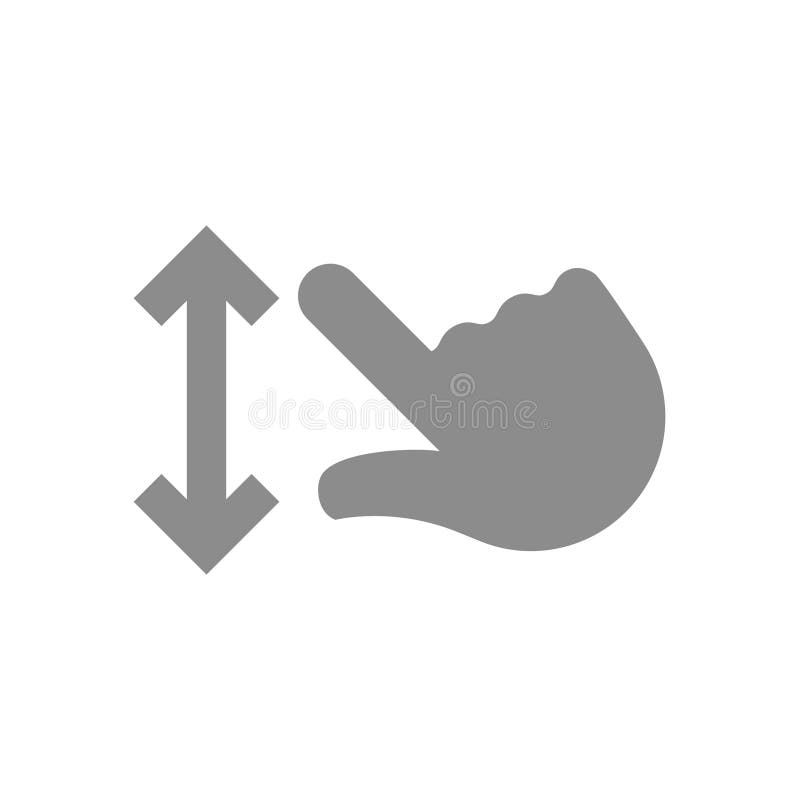 Zoom or Resize Web Page or App Icon Stock Illustration - Illustration ...