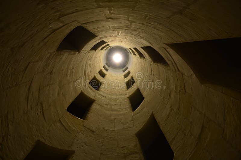 Zoom in a Tall Stone Tower,Chambord Stock Image - Image of rock, tall ...