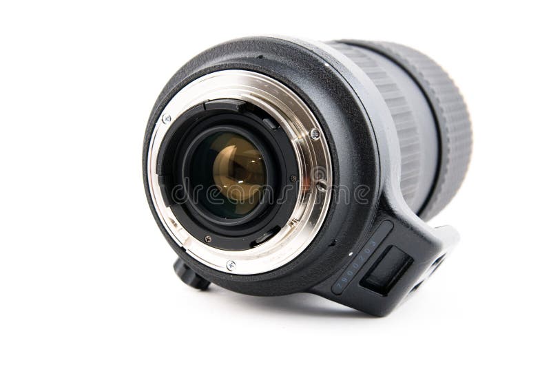 Zoom Telephoto Lens for Slr Camera Stock Photo - Image of zoom, ring ...