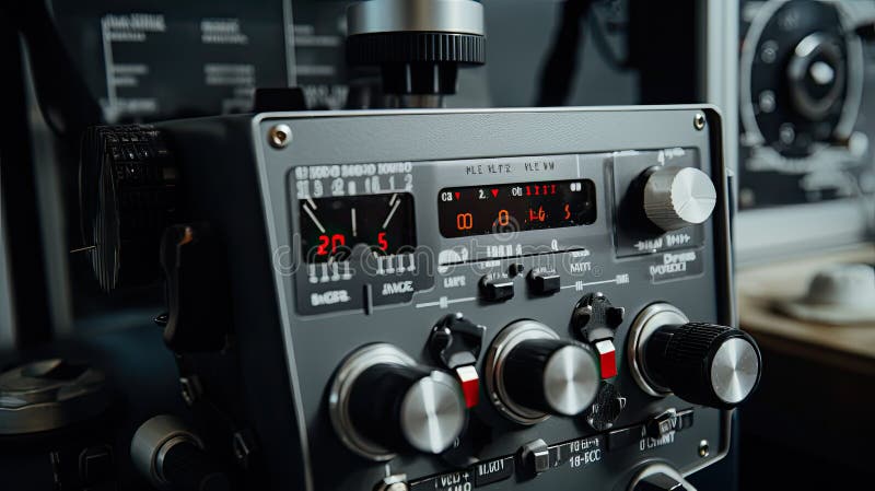 Zoom Video Camera Equipment Stock Illustration - Illustration of mount ...