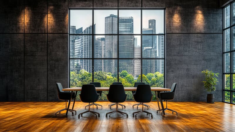 A Zoom Virtual Background Showcasing an Open Office Environment with ...