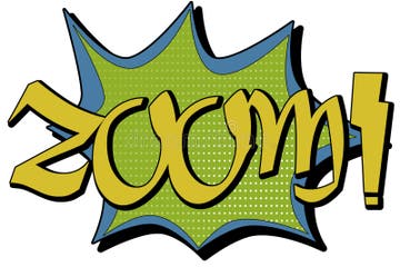 Zoom Comic Word Stock Illustrations – 126 Zoom Comic Word Stock ...