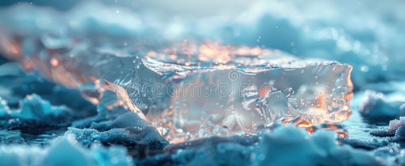 Zoomed-in Image of an Aerogel Slab, Focusing on Its Application in ...