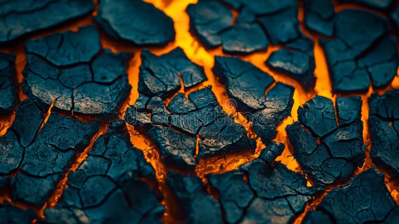 A Zoomed-in Image of a Burned Piece of Wood, Revealing a Textured ...