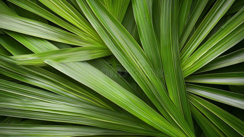 A Zoomed-in Image of a Rich Green Plant with Bright Foliage. Stock ...