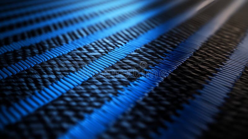 A Zoomed-in View of Dark, Textured Fabric Displays Detailed Patterns ...