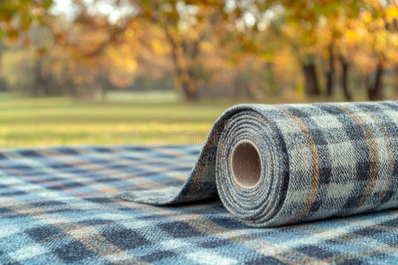 This Zoomed-in View Displays the Complex Texture of Natural Woolen ...