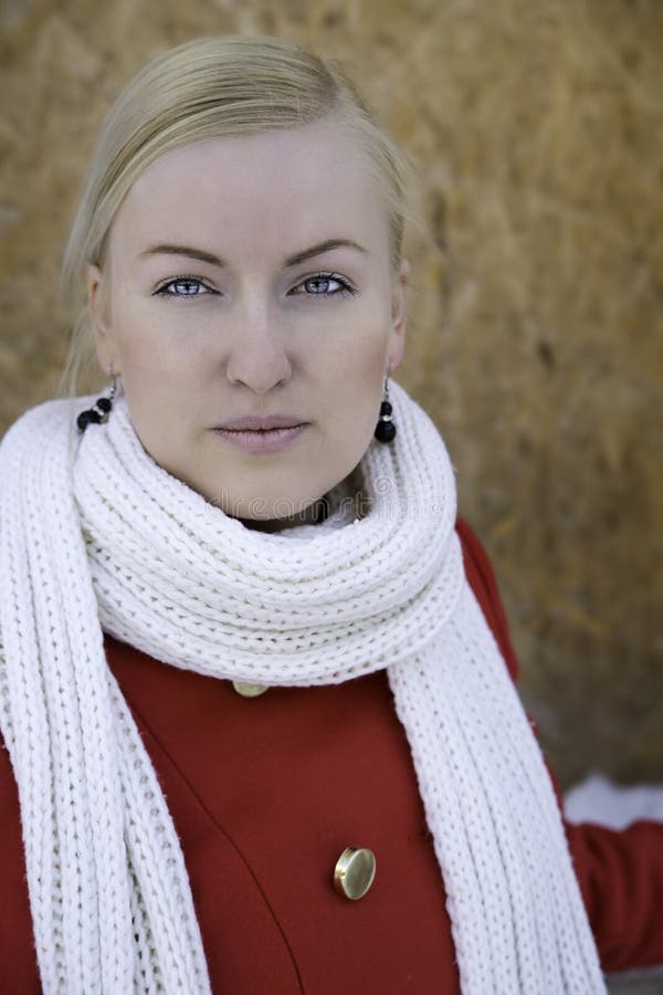 Zoomed Young Woman Face Watch Focused Stock Image - Image of family ...