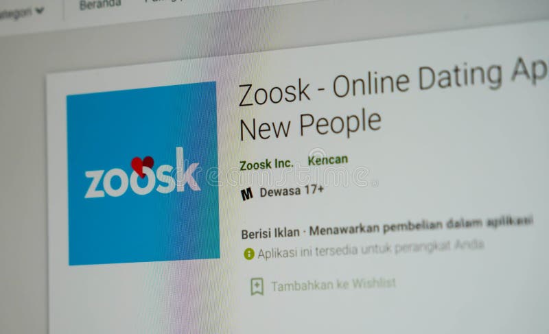 Zoosk Website editorial photography. Image of close - 230602437