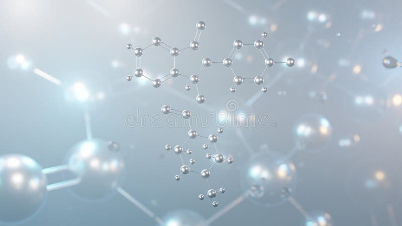 Zopiclone Molecular Structure, 3d Model Molecule, Cyclopyrrolone ...
