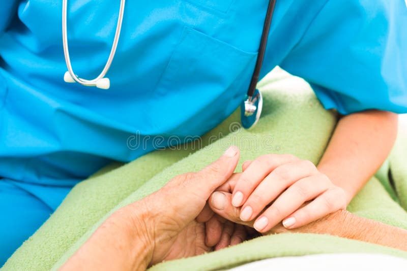 Zorg voor Bejaarden stock afbeelding. Image of helpen - 35026225