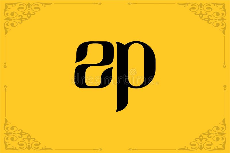 ZP abstract luxury logo stock vector. Illustration of modern - 362196273