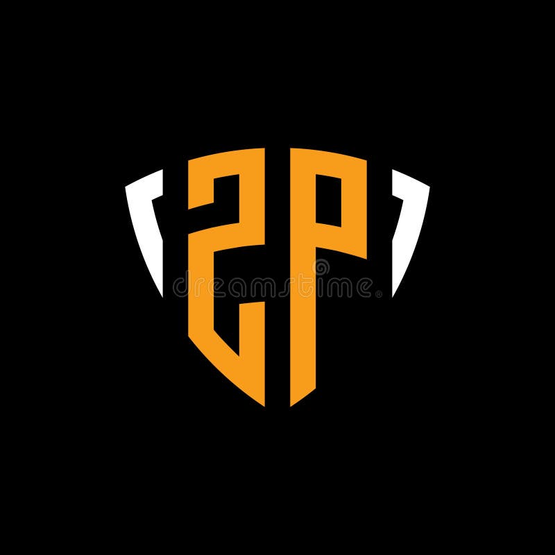 ZP Logo Monogram Design Template Stock Vector - Illustration of ...