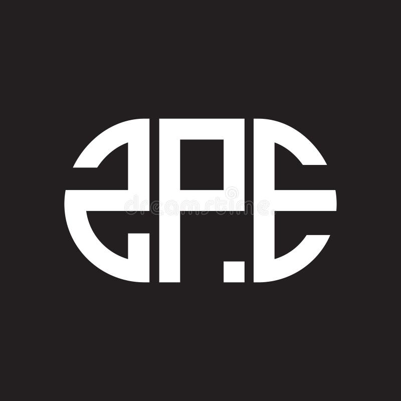 ZPE Letter Logo Design. ZPE Monogram Initials Letter Logo Concept Stock ...