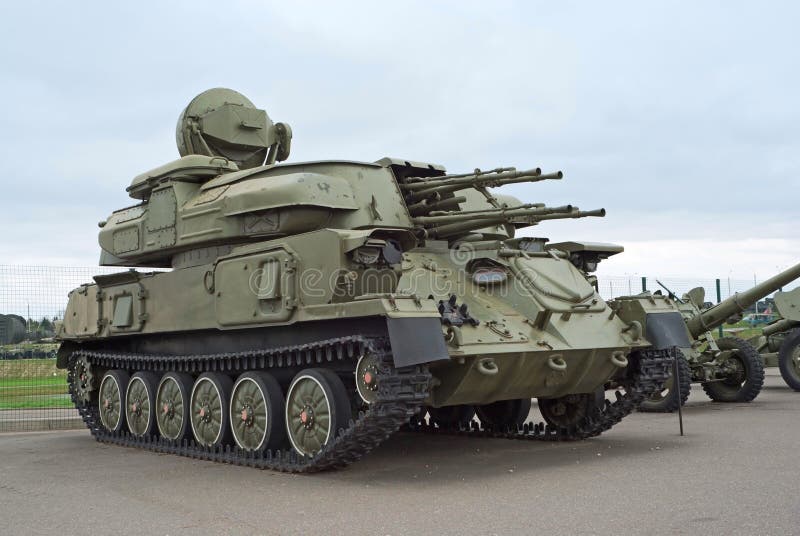 ZSU-23-4 Shilka editorial stock photo. Image of equipment - 22500978
