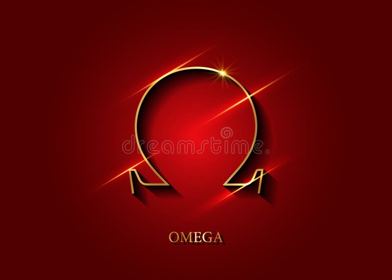 Gold Logo Omega Symbol Stock Illustrations – 330 Gold Logo Omega Symbol ...