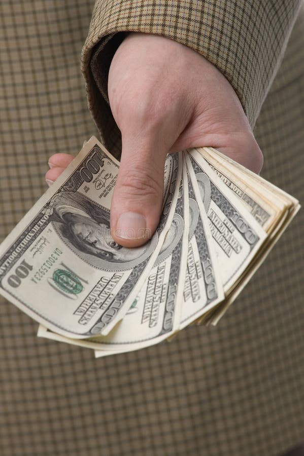 Zu Das Geld Haben Zu Brennen Stockfoto - Bild von querneigung ...