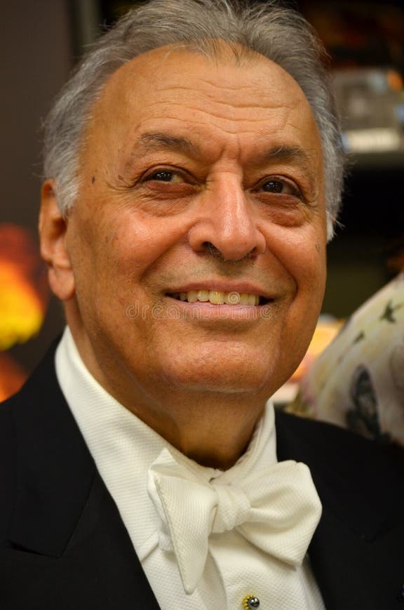 Zubin Mehta fotografia stock editoriale. Immagine di filarmonico - 69792753