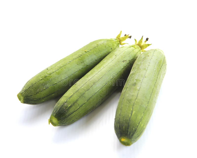 Zucchini Courgette Isolated on White Stock Image - Image of delicious ...