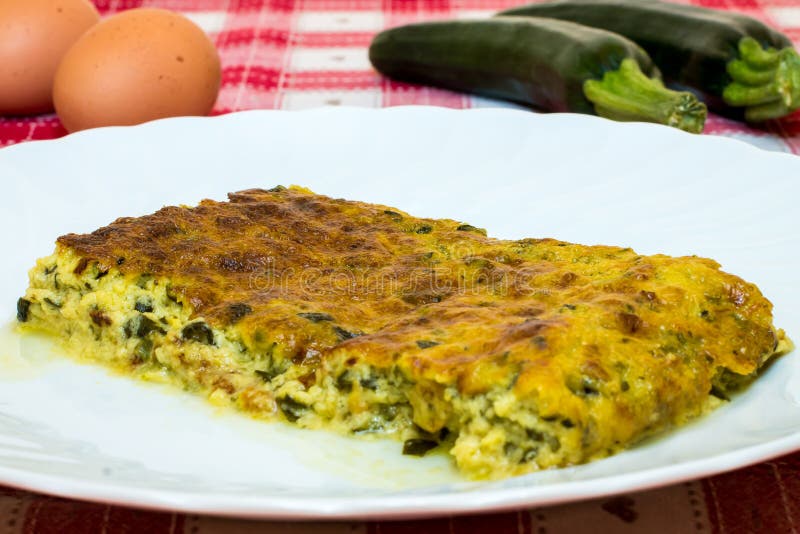 Zucchini pudding stock photo. Image of vegetable, food - 49561752