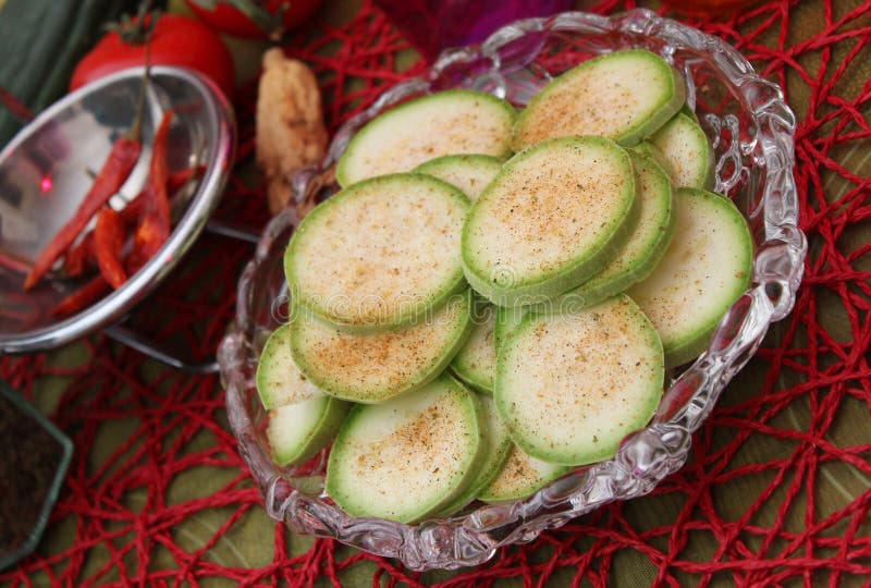 Zucchini stock photo. Image of vegetables, powder, cooking - 67741838