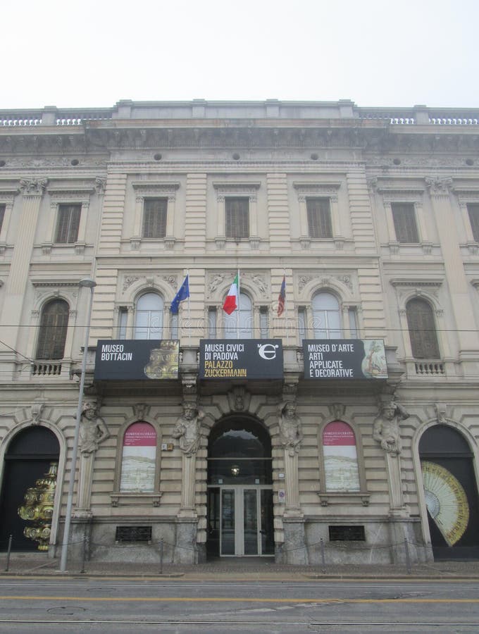 Zuckermann Palace in Padua, Veneto. Italy Editorial Stock Image - Image ...