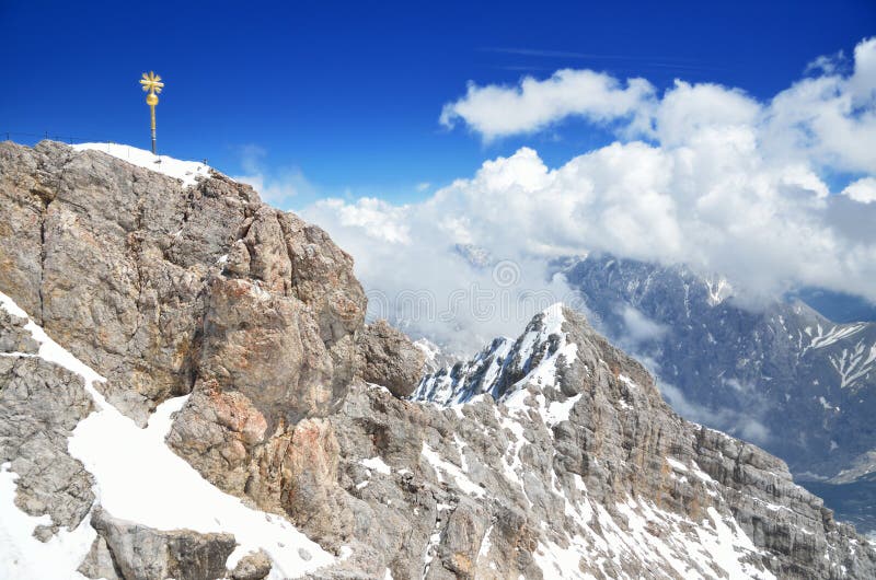 The Bavarian Zugspitze Railway - Grainau Editorial Image - Image of ...