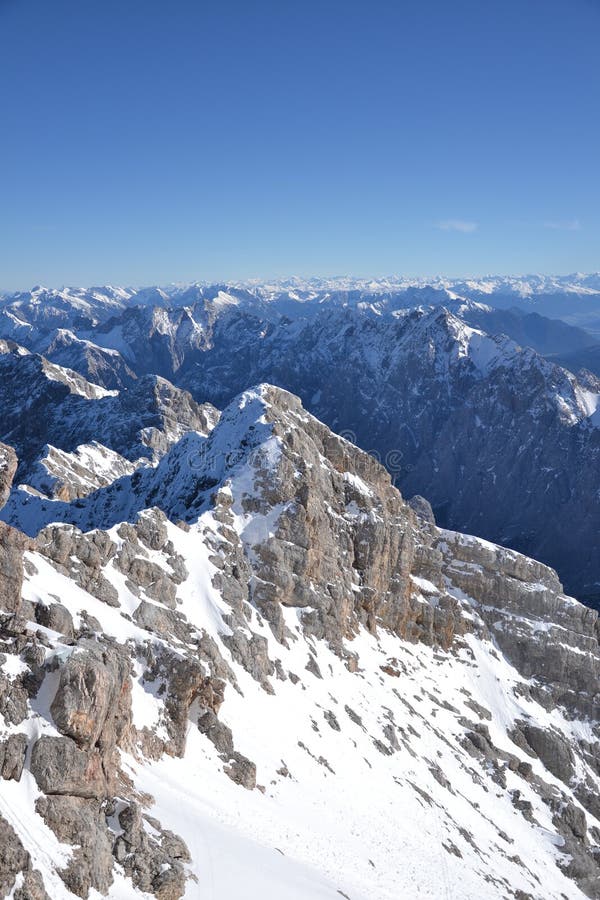 Zugspitze stock photo. Image of climb, highest, scene - 23895052