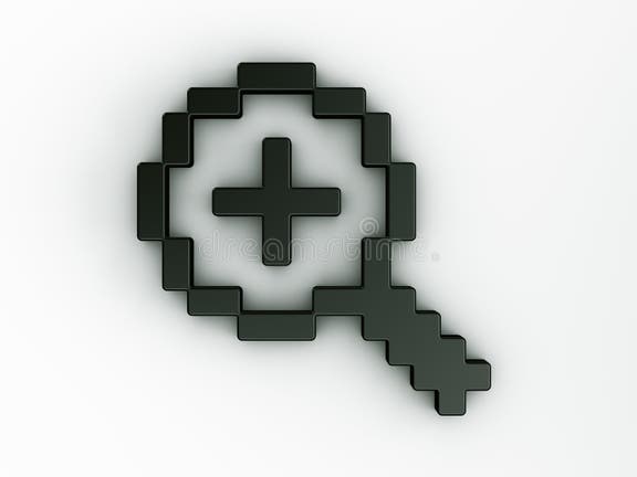 Zuma Dentro Il Cursore Del Mouse in 3d Illustrazione di Stock ...