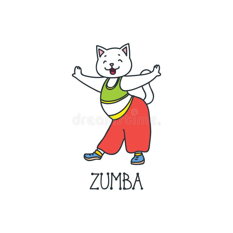 Zumba Stock Illustrations – 956 Zumba Stock Illustrations, Vectors ...