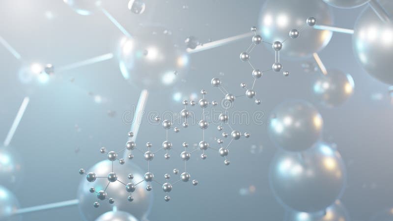 Zuranolone Molecular Structure, 3d Model Molecule, Zurzuvae, Structural ...