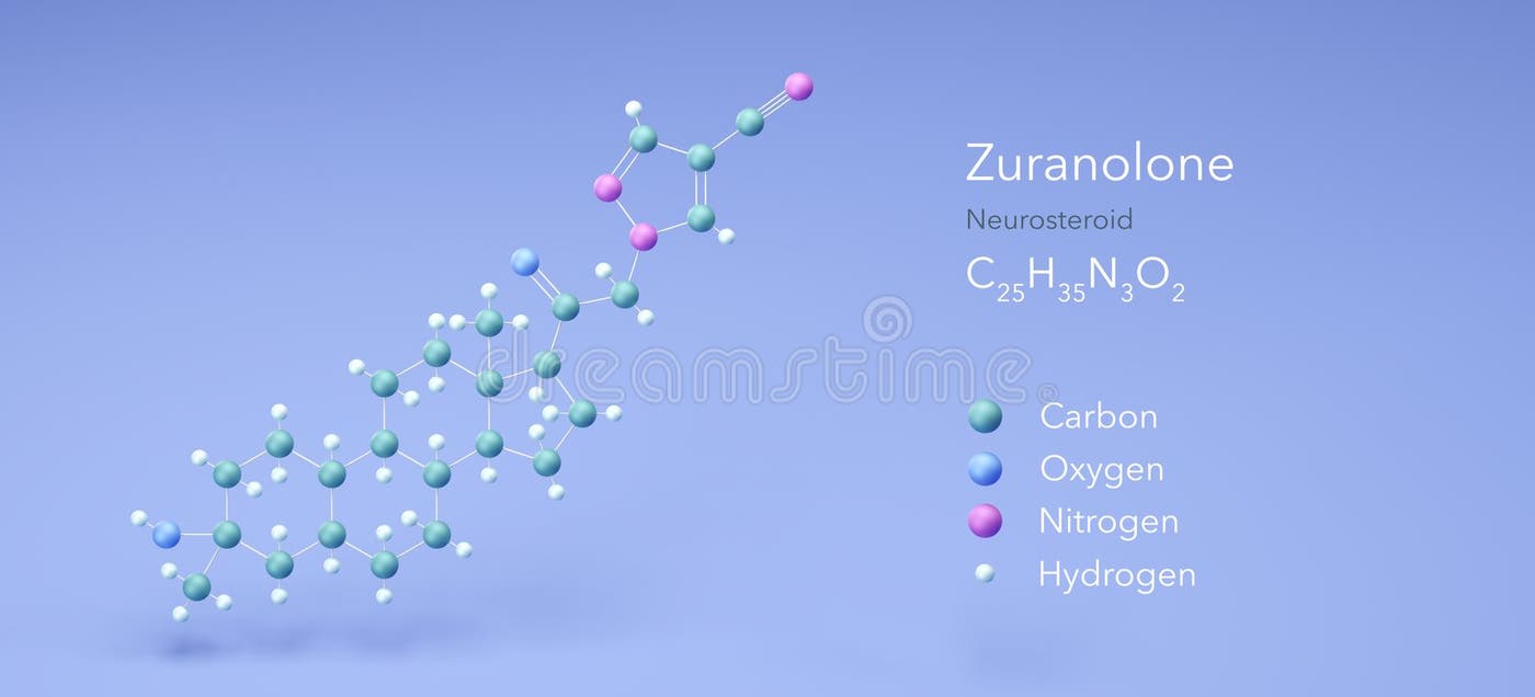 Zuranolone Molecule Stock Illustrations – 8 Zuranolone Molecule Stock ...