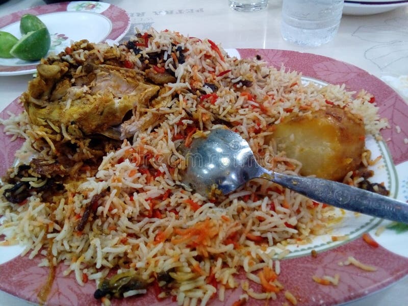 Zurbian chicken stock image. Image of chicken, rice - 148290499