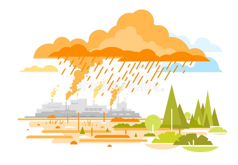 Zure Regen Neon Gloed Ikoon Afbeelding Vector Illustratie ...