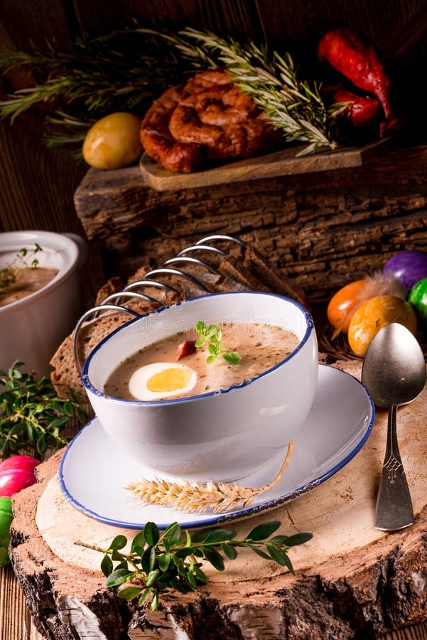 Zurek stock image. Image of bowl, food, decoration, poland - 67405743