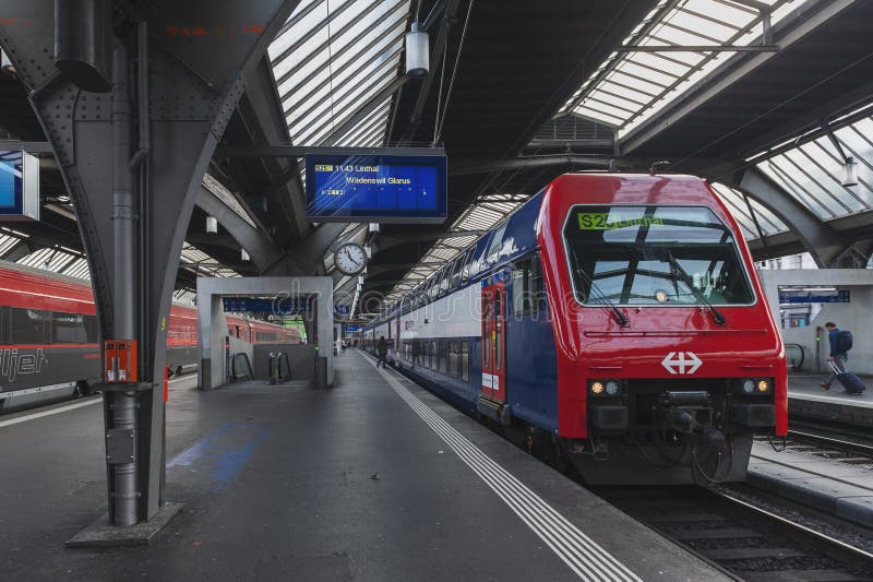 Zurich Central Station, the Largest Railway Station in Switzerland ...