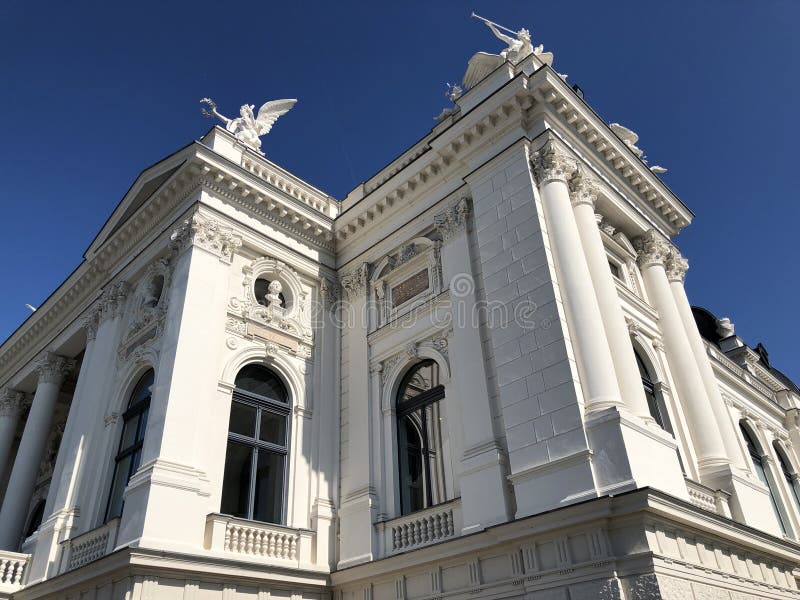 Zurich Opera House or Das Opernhaus Zurich Stock Photo - Image of ...