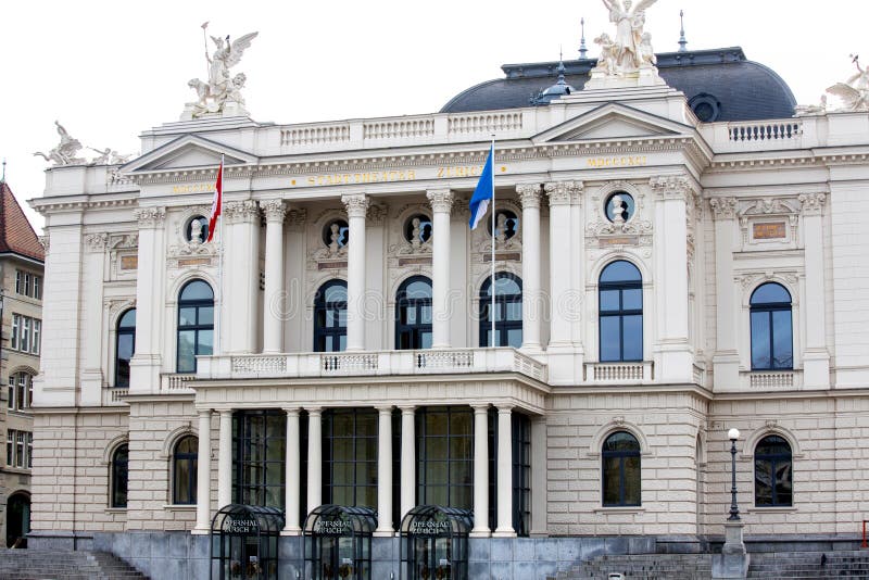 The opera of zurich editorial photo. Image of 2022, opera - 262634026