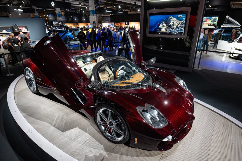 09-11-2024 Zurich, Switzerland. Pagani Utopia Hypercar at the Zurich ...