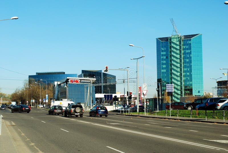 Zverynas District in Vilnius at Afternoon Time Editorial Stock Photo ...