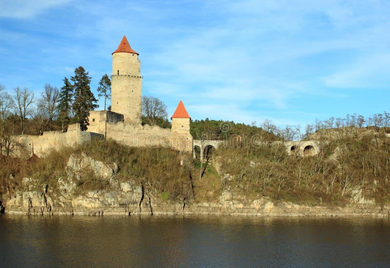Zvikov Castle. Czech Republic. Stock Photo - Image of nature, park ...
