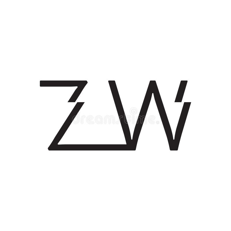 Zw Logo Stock Illustrations – 490 Zw Logo Stock Illustrations, Vectors ...