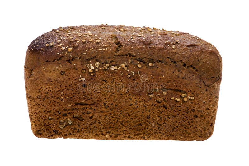 Zwart brood stock afbeelding. Image of bruin, voedingsmiddel - 17954339