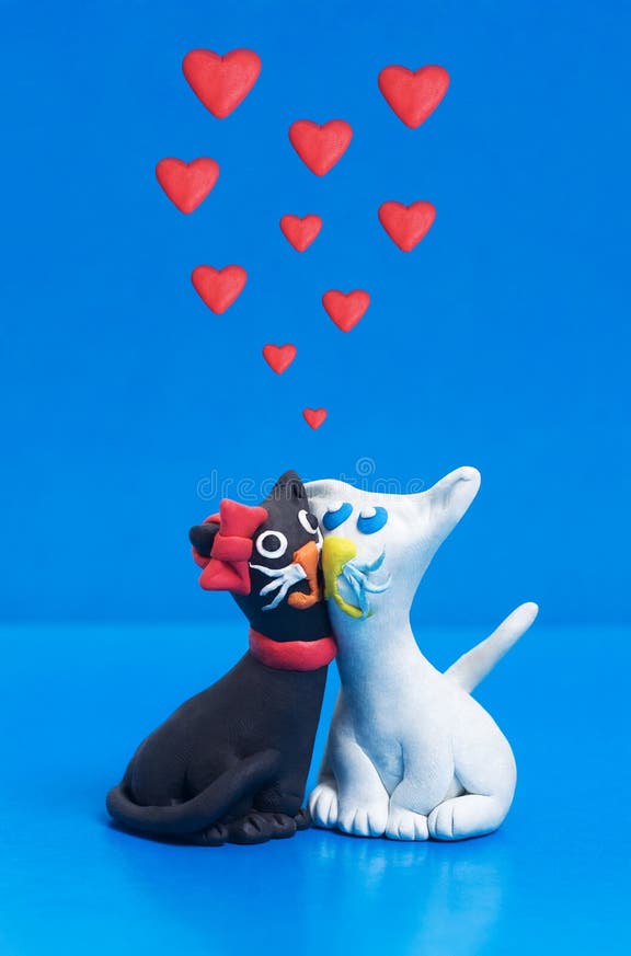 Zwarte & Witte Liefde stock foto. Image of liefde - 12909856