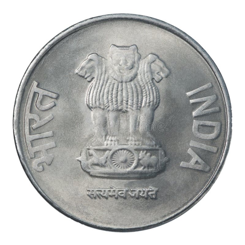 Zwei indische Rupie stockfoto. Bild von indien, indisch - 41396790