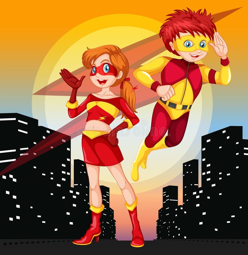 Superhelden Stock Illustrationen, Vektors, & Klipart – (5,907 Stock ...