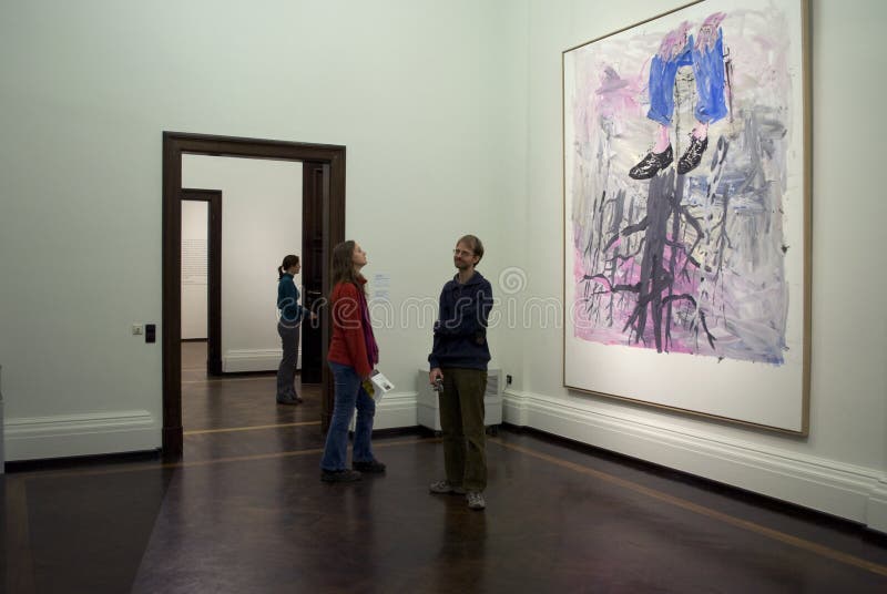 Zwinger - G. Baselitz Exhibition Editorial Image - Image of dresden ...